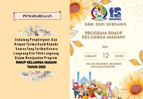 BUKU PROGRAM RIMUP KELUARGA MADANI - cchoonhiong Flip PDF | AnyFlip