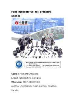 Fuel injection fuel rail pressure sensor - radar Flip PDF | AnyFlip