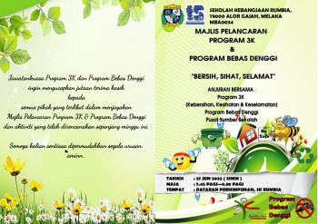 2022 - BROSUR PELANCARAN PROGRAM 3K DAN PROGRAM BEBAS DENGGI ...