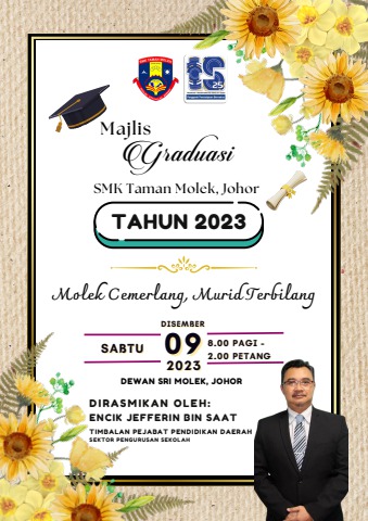 Buku Program Majlis Graduasi SMK TAMAN MOLEK - nur amalina Flip PDF ...