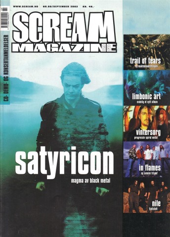 SCREAM MAGAZINE NR 069 SEPTEMBER 2002 SATYR - heavenfalls2011 Flip PDF ...