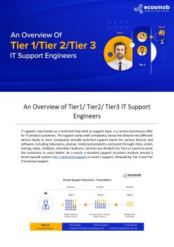An Overview of Tier1 Tier2 Tier3 IT Support Engineers - Ecosmob ...