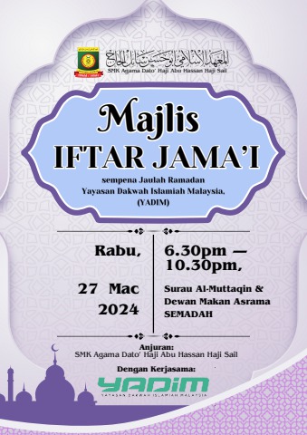 BUKU PROGRAM MAJLIS IFTAR JAMA'I (YADIM) - hajar.otsman Flip PDF | AnyFlip