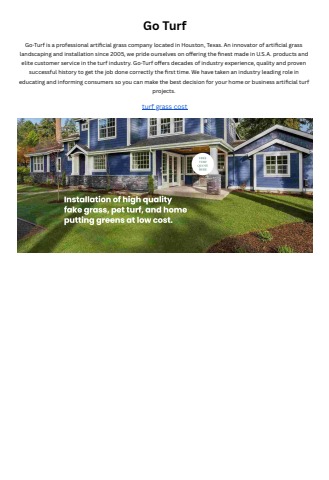 Go Turf - saadraza9204 Flip PDF | AnyFlip