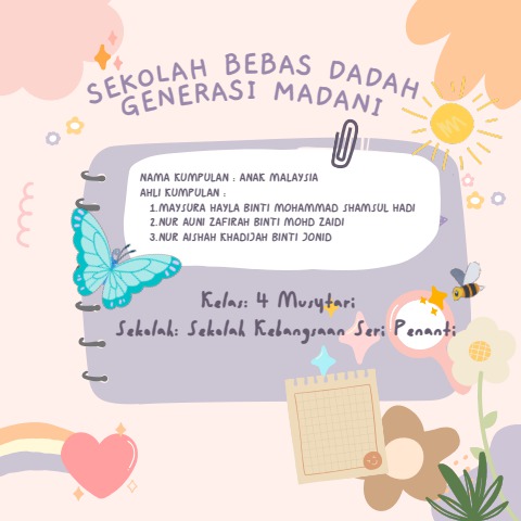 GENERASI MADANI SEKOLAH BEBAS DADAH - m-14078143 Flip PDF | AnyFlip