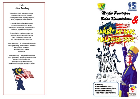 PAMPLET-MAJLIS PENUTUP MERDEKA SMK TMN TASIK cubaan 1 - AidAlias Flip PDF | AnyFlip