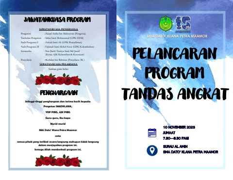 BUKU PROGRAM TANDAS ANGKAT - TEACHER BAZLA' Flip PDF | AnyFlip