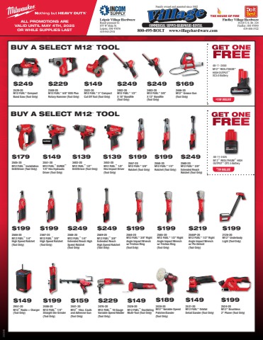 Village Hardware P1 Milwaukee Flyer 2025