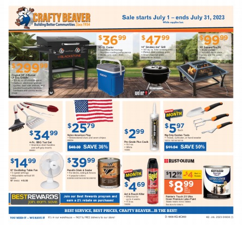 Crafty Beaver - July '23