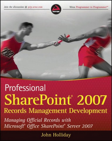 Professional SharePoint 2007 Recors Management Development ...
