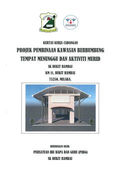 Projek Pembinaan Kawasan Berbumbung - SK Bukit Rambai ...