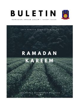 BULETIN RAMADAN SMAKB 2022 M/1443H - zuelatif Flip PDF | AnyFlip