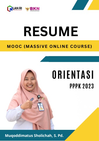 RESUME MOOC ORIENTASI PPPK 2023 - Muqoddimatus Sholichah Flip PDF | AnyFlip