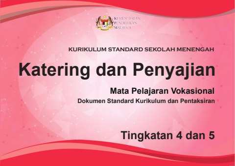 DSKP KSSM MPV KATERING DAN PENYAJIAN T4 DAN T5 - nurhanifarahani Flip PDF | AnyFlip