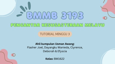 Tutorial M3 BMMB - DAYANGKU WANIEDA ALEEYA SOFIA BINTI AWANG IRWANDY IPG-Pelajar Flip PDF | AnyFlip