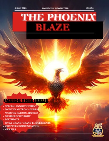 The Phoenix Blaze Official Monthly Newsletter - July - Lakeisha M Flip PDF | AnyFlip