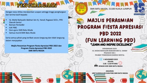 BUKU PROGRAM MAJLIS PERASMIAN PROGRAM FIESTA APRESIASI PBD 2022 - g-34528989 Flip PDF | AnyFlip