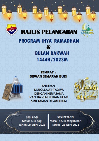 PELANCARAN IHYA RAMADHAN & BULAN DAKWAH 2023 - g-98367280 Flip PDF ...