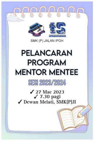 PELANCARAN PROGRAM MENTOR MENTEE SESI 2023,2024 - Flip PDF | AnyFlip