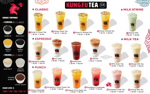 Menu Kung Fu Tea - domreysor8 Flip PDF | AnyFlip