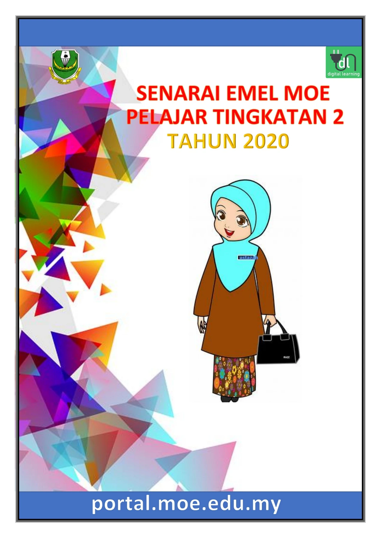 SENARAI EMEL MOE TINGKATAN 2 TAHUN 2020