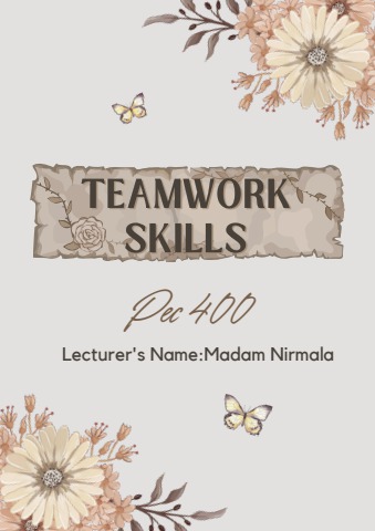 Portfolio Teamwork skills pec400 - teavashree2003 Flip PDF | AnyFlip