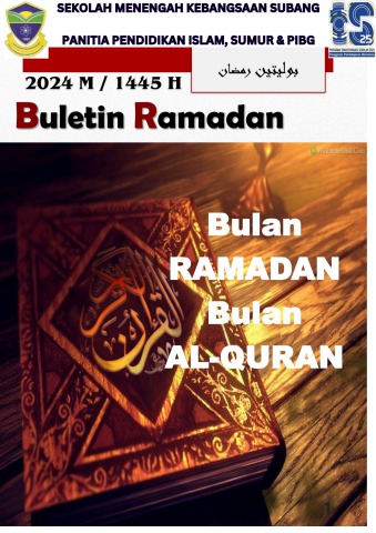 BULETIN RAMADAN 2024M/1445H