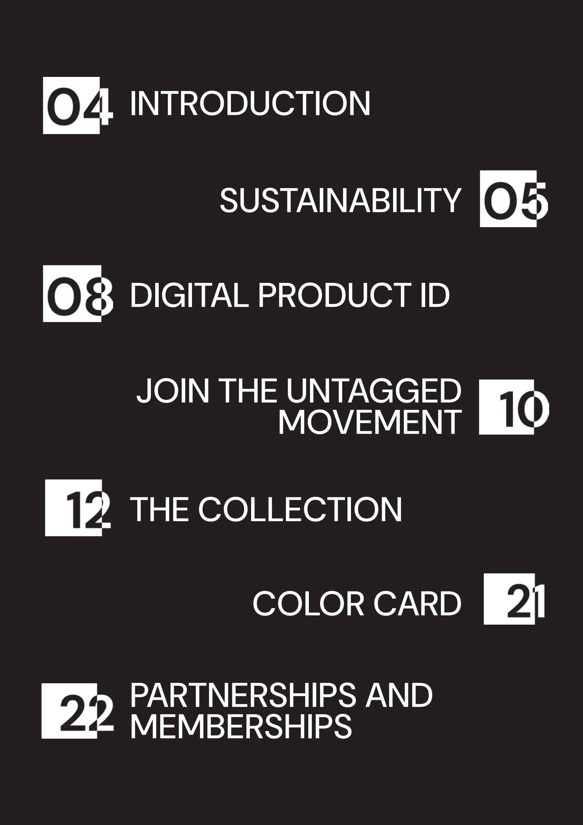 Katalog Untagged Movement 2026