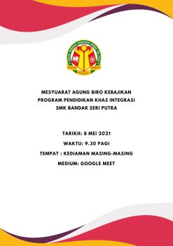 Mesyuarat Agung Biro Kebajikan SMKBSP - nurul.sr | Membalik PDF Dalam ...