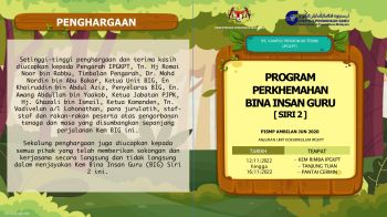 BUKU PROGRAM BIG SIRI 2 2022 IPGKPT - nurshahirah08-605 Flip PDF | AnyFlip