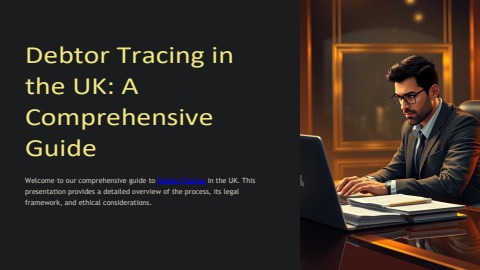 Debtor Tracing in the UK - A Comprehensive Guide