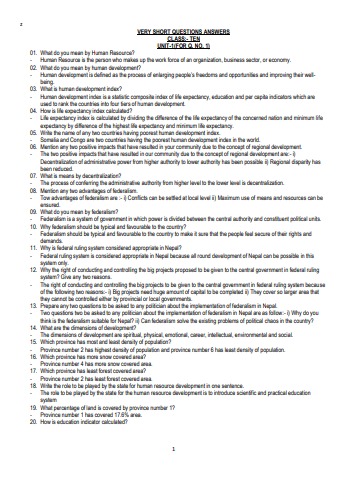VERY SHORT QUESTIONS ANSWERS - barnawalsumit9 Flip PDF | AnyFlip