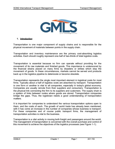 Module 2 Chapter 1 Introduction - GMLS | Global Maritime Legal ...