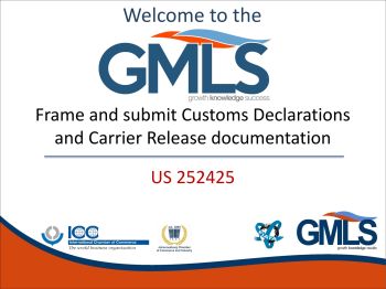 252425 - Frame and submit Customs Declarations and Carrier Release ...