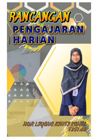 Buku Rancangan Pengajaran Harian