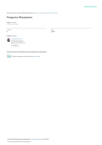 Pengantar Manajemen - IAIS Library Flip PDF | AnyFlip