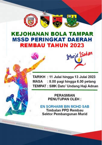 Kejohanan Bola Tampar MSSD Rembau 2023 - g-94132203 Flip PDF | AnyFlip