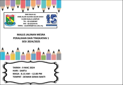 BUKU PROGRAM MAJLIS JALINAN MESRA