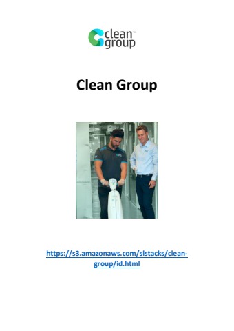 Clean Group - s3amazonaws23 Flip PDF | AnyFlip