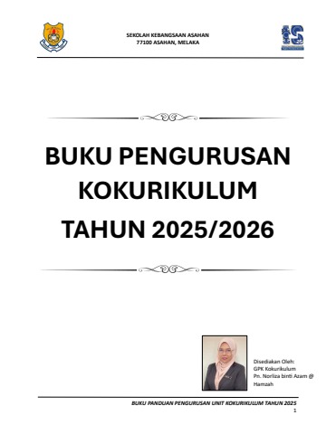 BUKU PENGURUSAN KOKURIKULUM TAHUN 2025 Anyflip