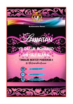 BUKU PROGRAM LAWATAN YB MP 2022 - nine2511 Flip PDF | AnyFlip