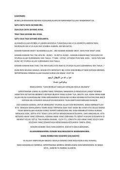 TEKS DA'I CILIK - MENTAATI IBU BAPA - Cikgu Shasha Flip PDF | AnyFlip