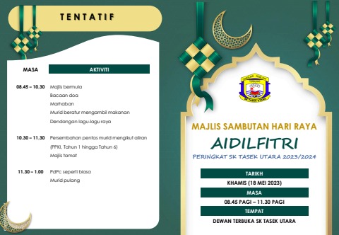 BUKU PROGRAM SAMBUTAN HARI RAYA SKTU - NUR ANIS AZLIN BINTI HAMZIH KPM ...