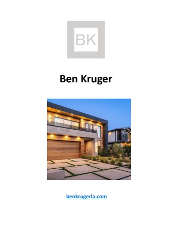 Ben Kruger - benkrugerla885 Flip PDF | AnyFlip