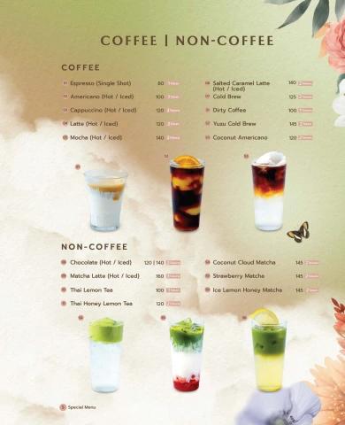 Menu Bloom and Brew