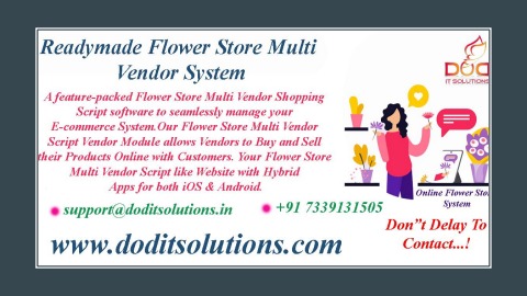 Best Flower Store Multi Vendor System - Readymade Clone Script - doditphp Flip PDF | AnyFlip