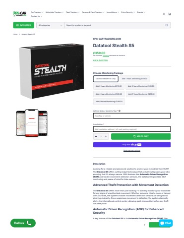 Datatool Stealth S5 for Sale in UK