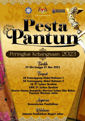 BUKU PROGRAM PESTA PANTUN PERINGKAT KEBANGSAAN 2023 - wanzdesign2023 ...
