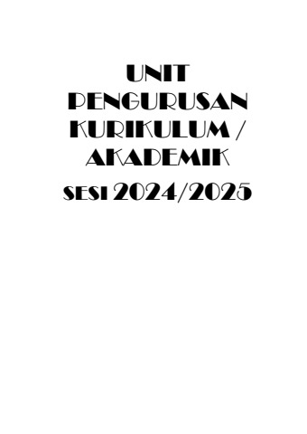 PENGURUSAN AKADEMIK 2024-2025 - irdina.wirdani Flip PDF | AnyFlip