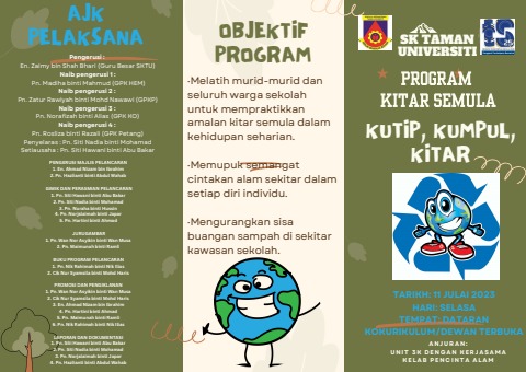 BUKU PELANCARAN PROGRAM KITAR SEMULA - sitinadiamohamad Flip PDF | AnyFlip